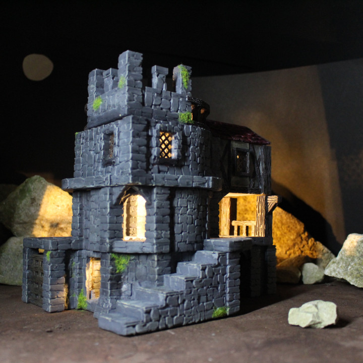 3D Printable Outpost of the Bandit King by Callum McCormick