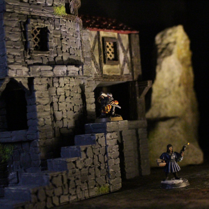 3D Printable Outpost of the Bandit King by Callum McCormick