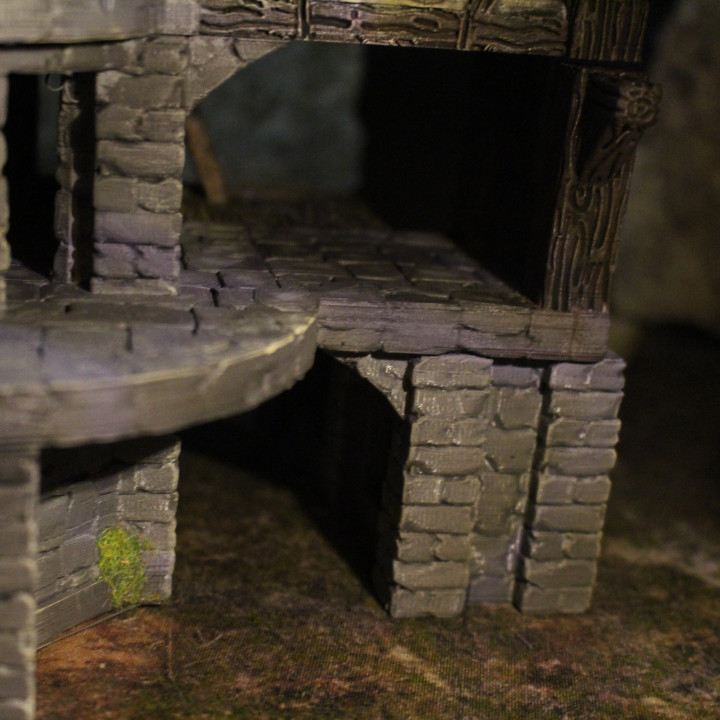 3D Printable Outpost of the Bandit King by Callum McCormick