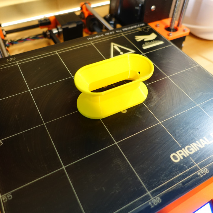 3D Printable Line Bobbin 80mm by Dan Ouellet