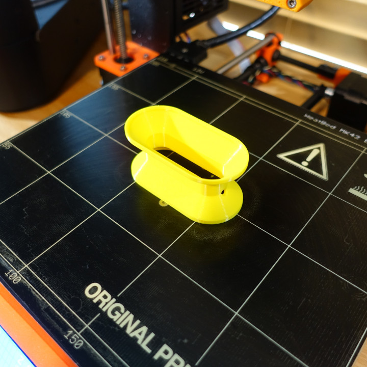 3D Printable Line Bobbin 80mm by Dan Ouellet