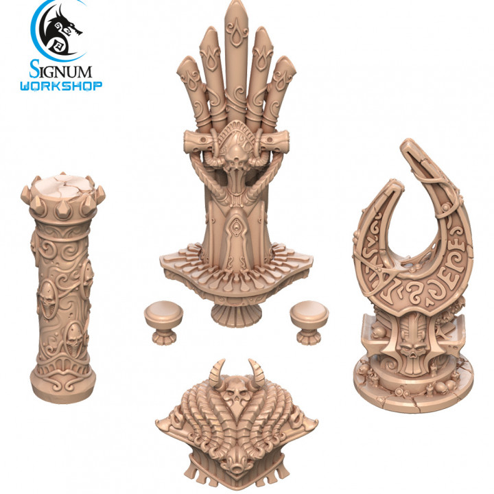 3D Printable Scenery Elements from the Styx by Signum Workshop