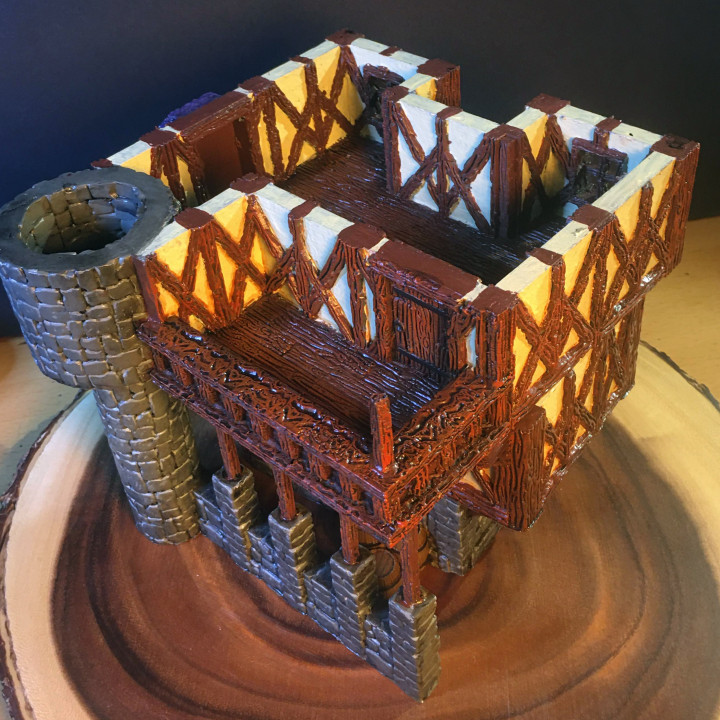 3D Printable Wizard Mansion by RLTpress