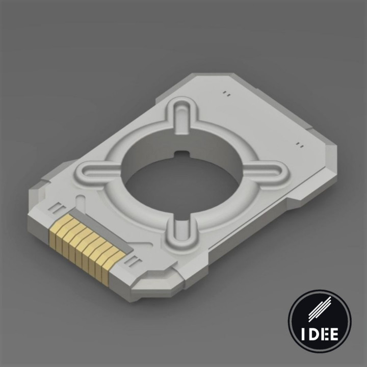 3D Printable Cortana Chip from Halo Infinite by Alex Torres