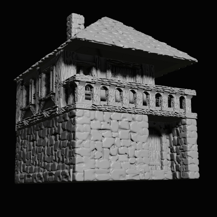 3D Printable little house by J.Kirouac design & sculpture