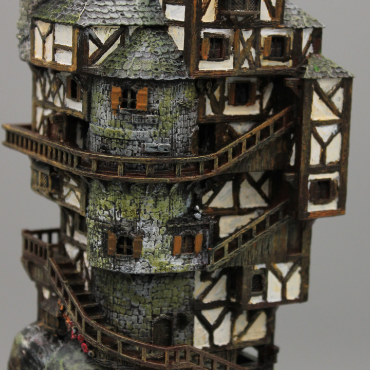 3D Printable Baba Yaga's Liminal Chicken House by Micah Ebbe