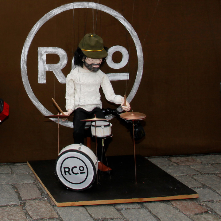 3D Printable Drums – props for marionettes by Petr Puppeteer