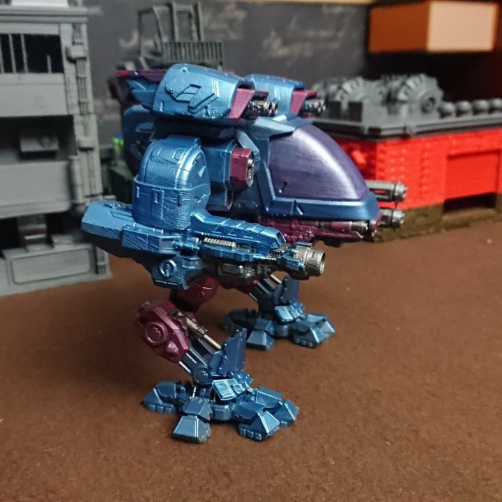 3D Printable Alpha Strike mech - cyberpunk legacy by The Miniature ...
