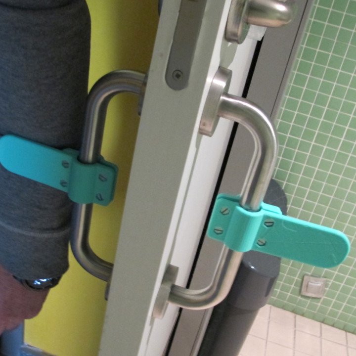 3D Printable Manetón para picaporte/ help you opening door by Ceapat ...