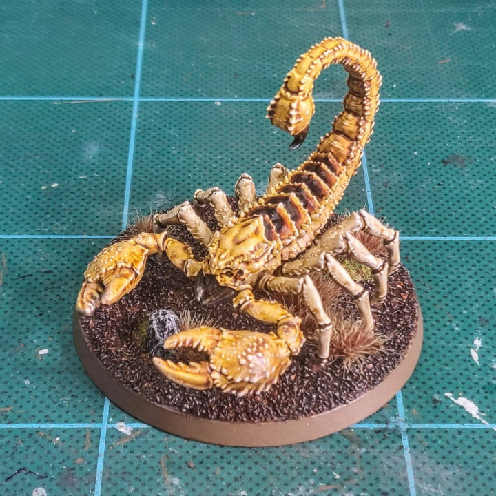 3D Print of Giant Scorpion / Wild Desert Arachnid / Poison Monster ...