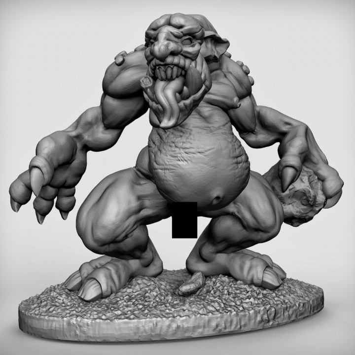 3D Printable Trolls by Duncan Shadow
