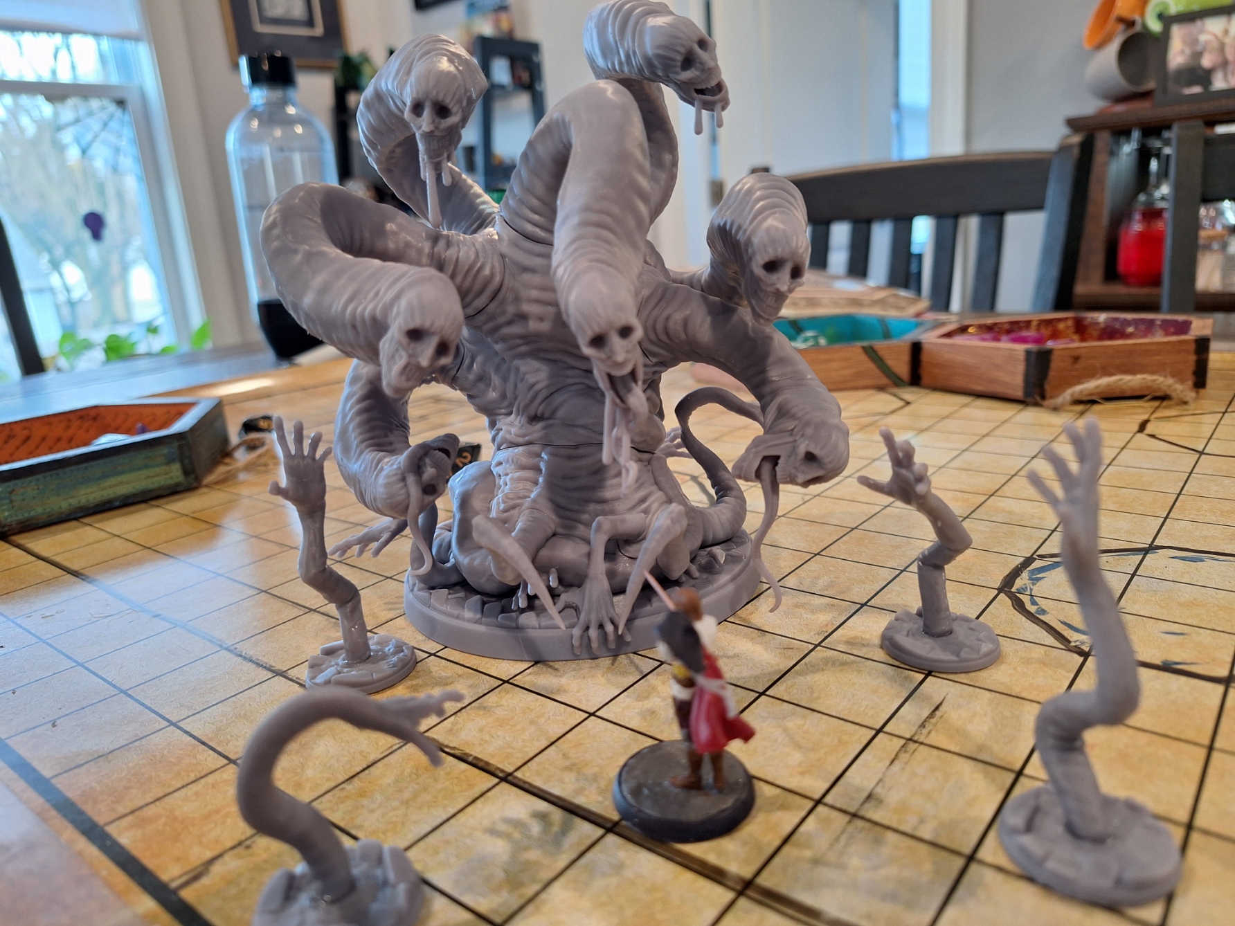3D Print of The False Hydra by ATPaints