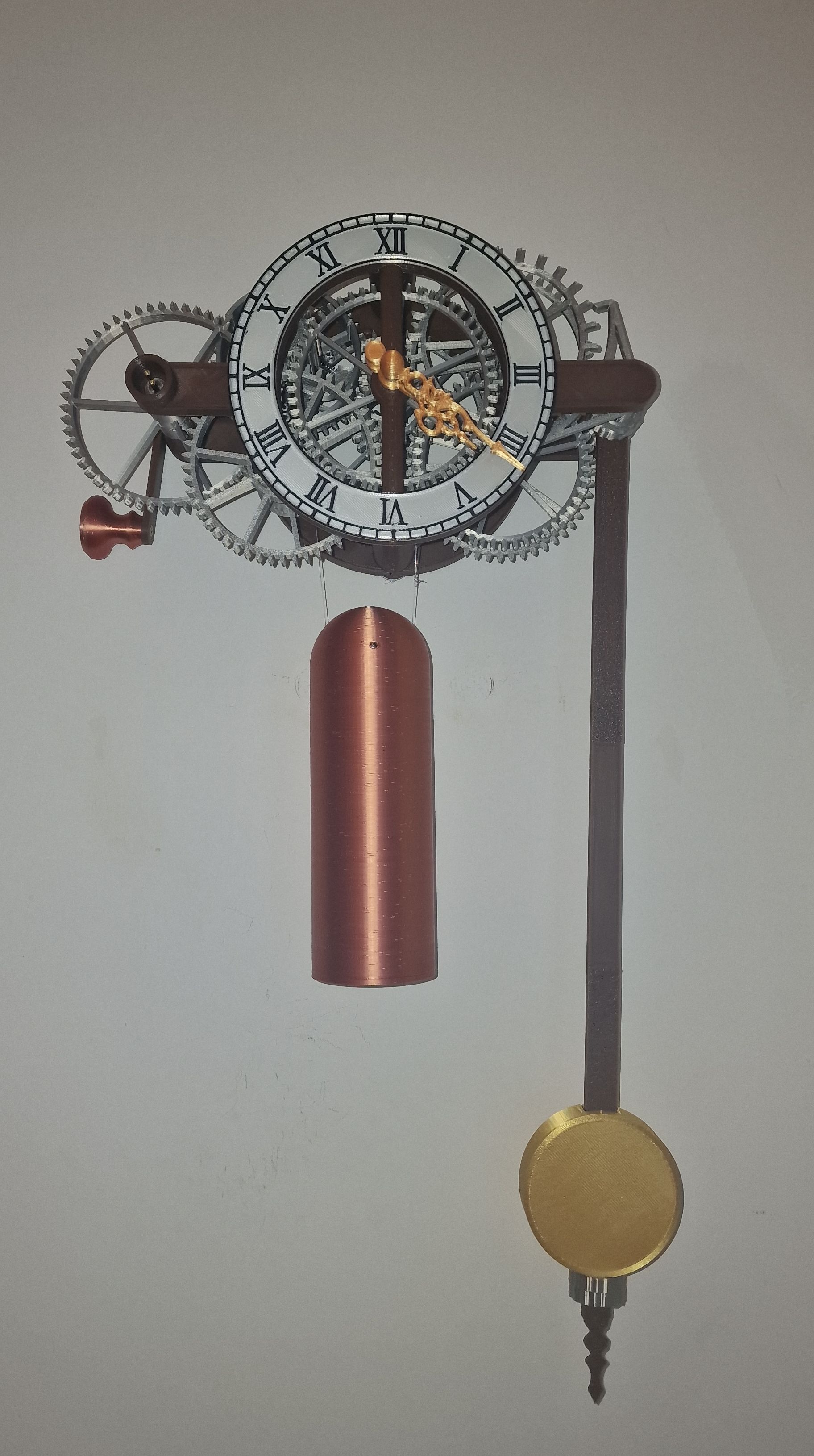 3D Print of 32 Day Clock Easy Build by gianpietrovairo
