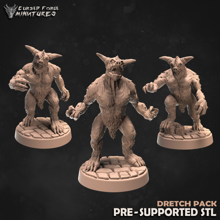 3D Printable Epic bundle #2 - Curse by Cursed Forge Miniatures