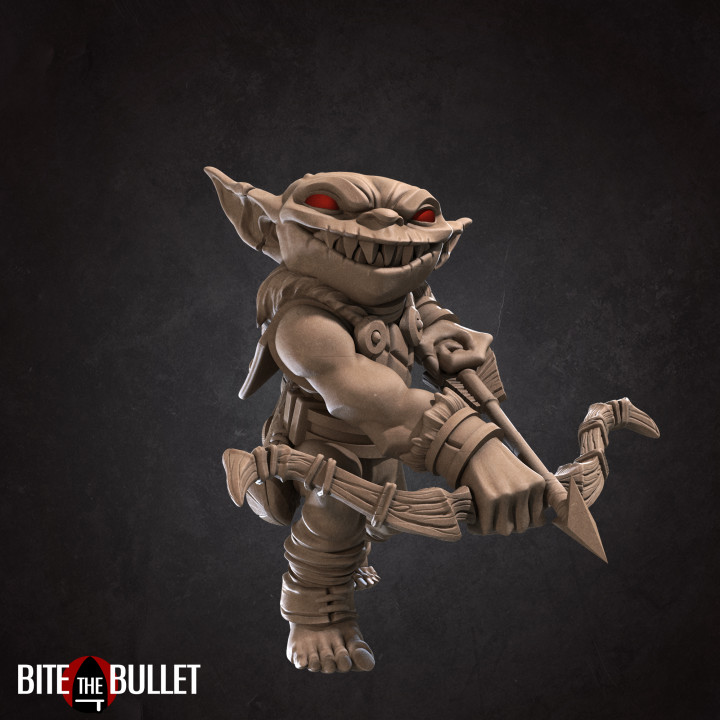 3D Printable Goblin Archer by Bite the Bullet
