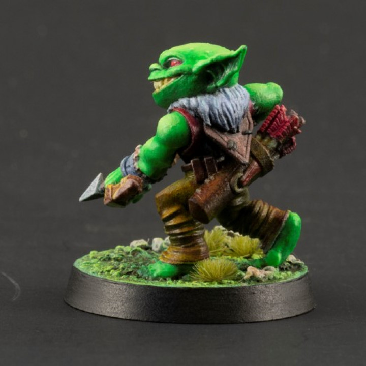 3D Printable Goblin Archer by Bite the Bullet