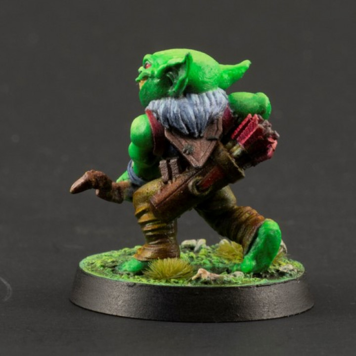 3D Printable Goblin Archer by Bite the Bullet