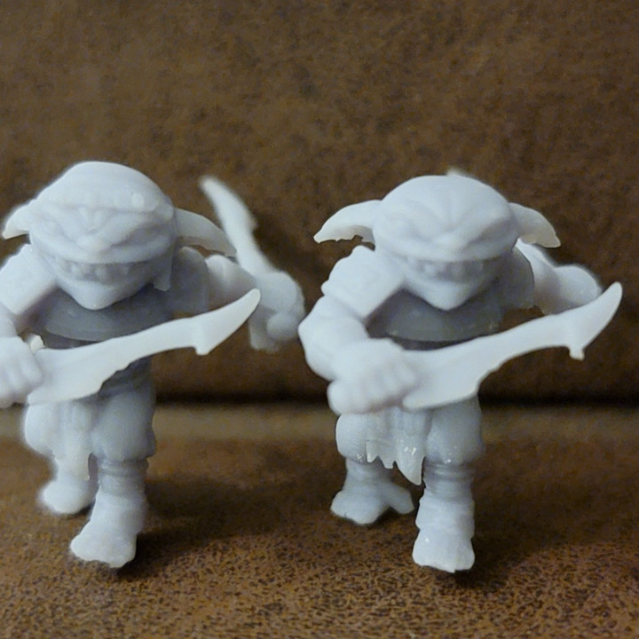 3D Printable Goblin Ranger by Bite the Bullet
