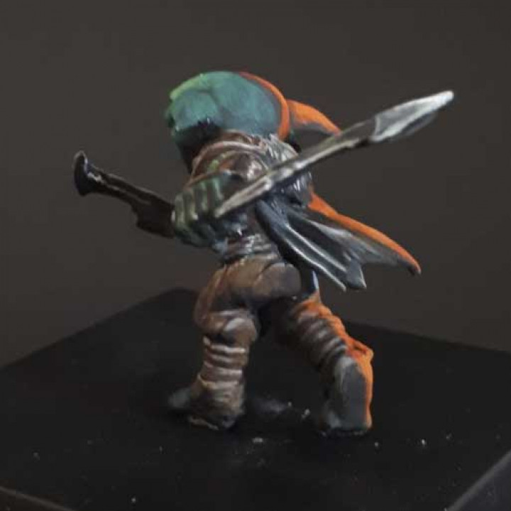 3D Printable Goblin Ranger by Bite the Bullet