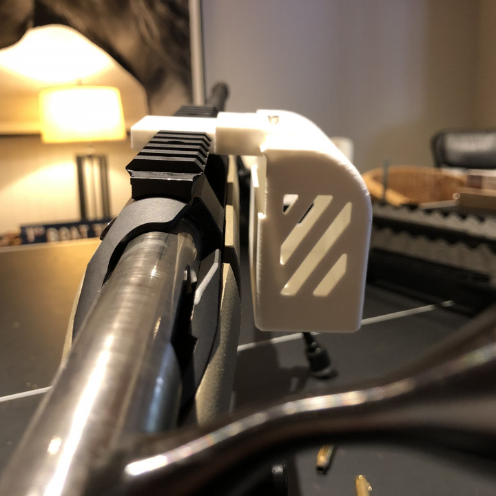 3D Printable Picatinny Rail Flush Mount by Von Taube