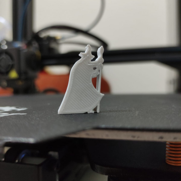 3D Printable Wizard Meeple by Boyut3D