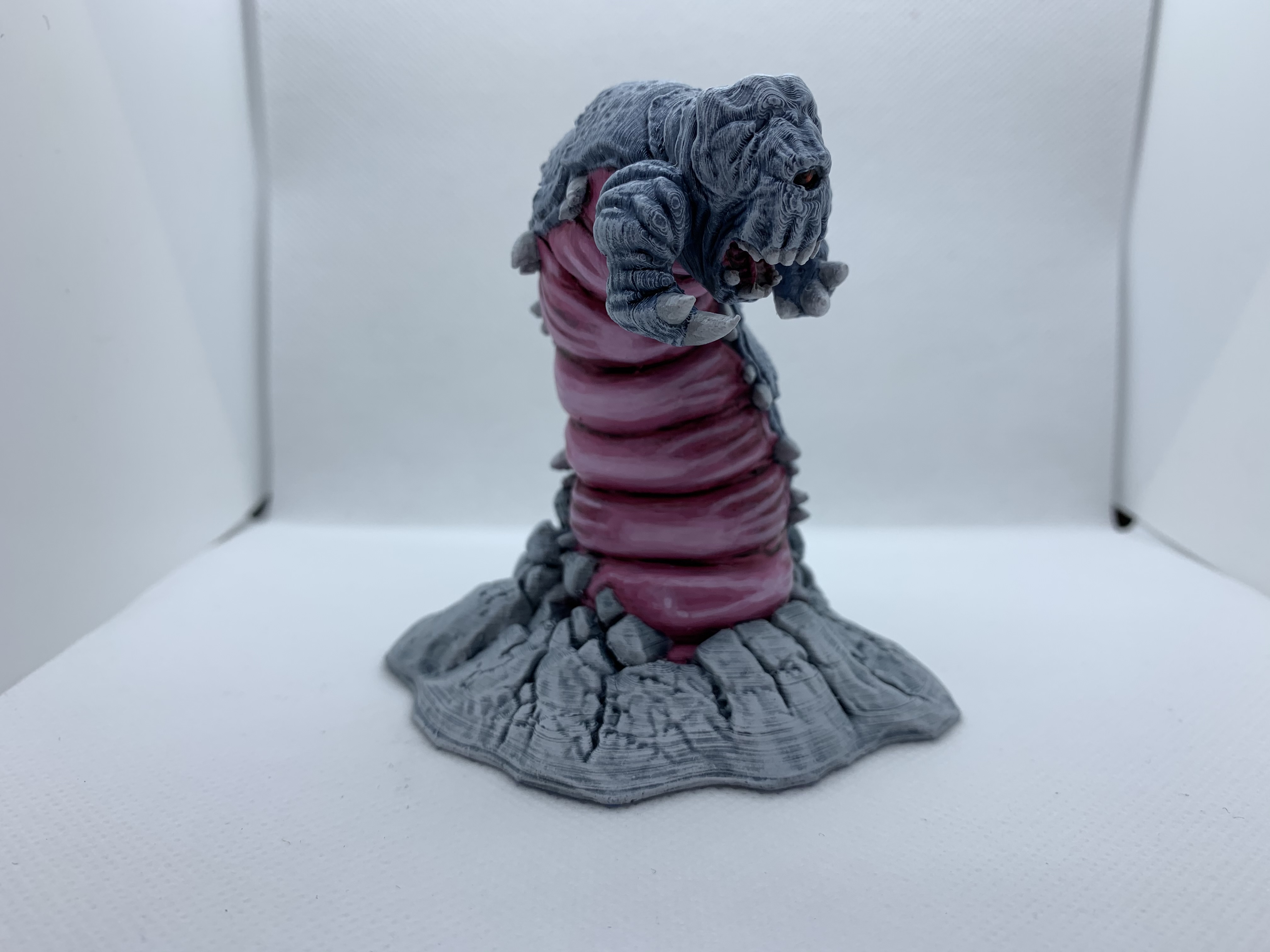 3D Printable Frost Worm by Duncan Shadow