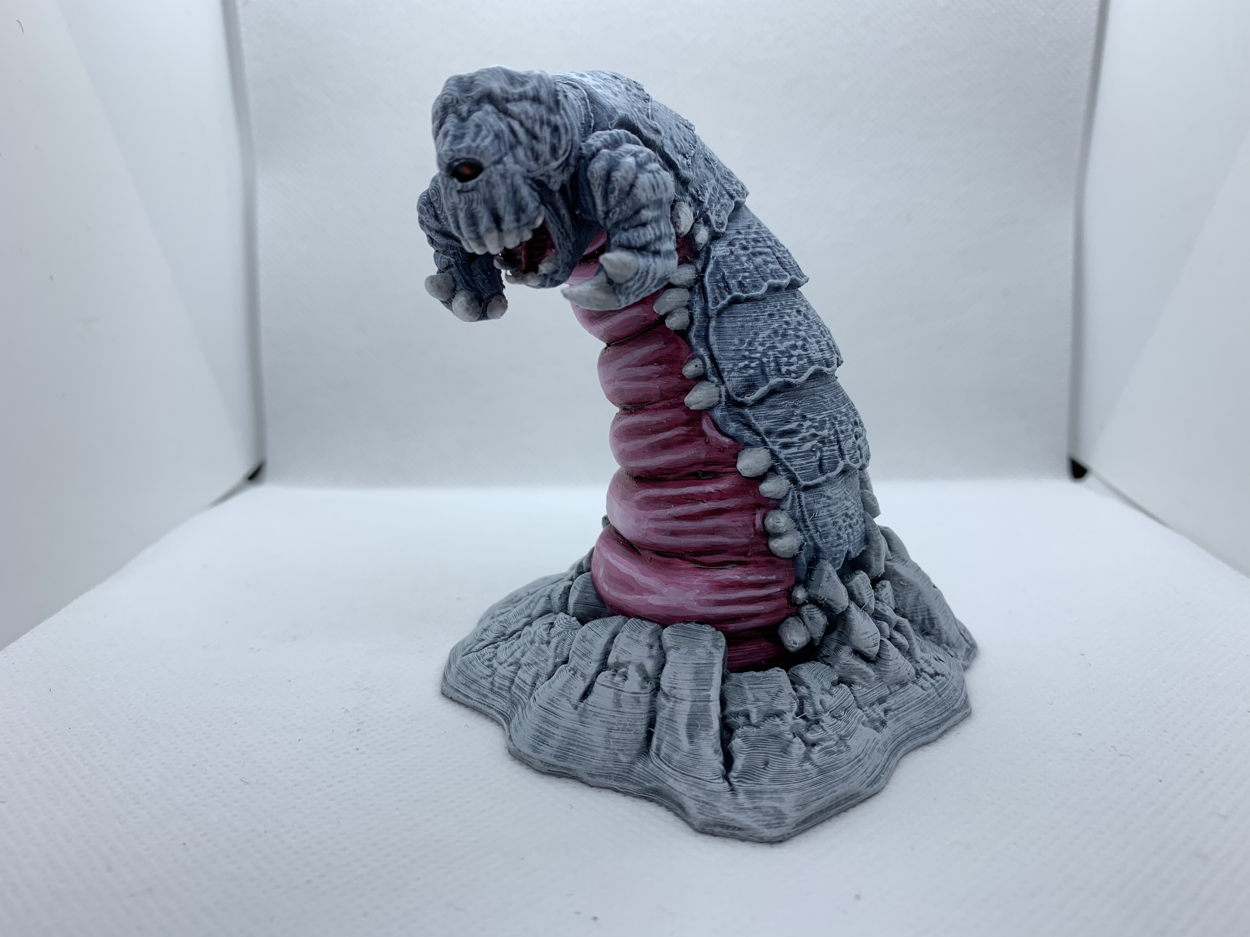3D Printable Frost Worm by Duncan Shadow