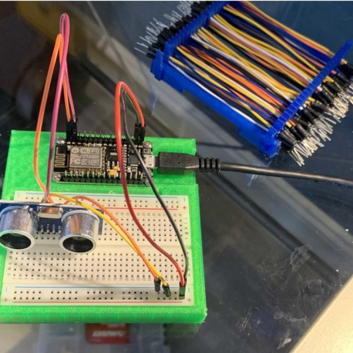 3D Printable ESP NodeMCU / D1 Mini - Breadboard Mount for Home ...