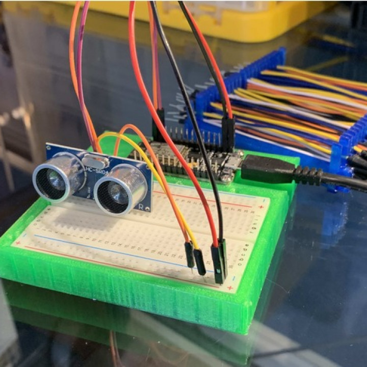 3D Printable ESP NodeMCU / D1 Mini - Breadboard Mount for Home ...