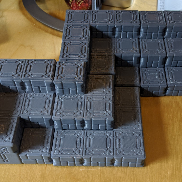 3D Printable Understone Stackers Terrain and Scatter by brander roullett