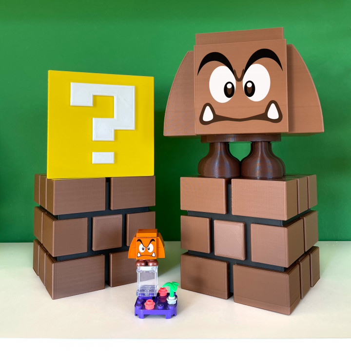 3D Printable Giant Goomba by Sash
