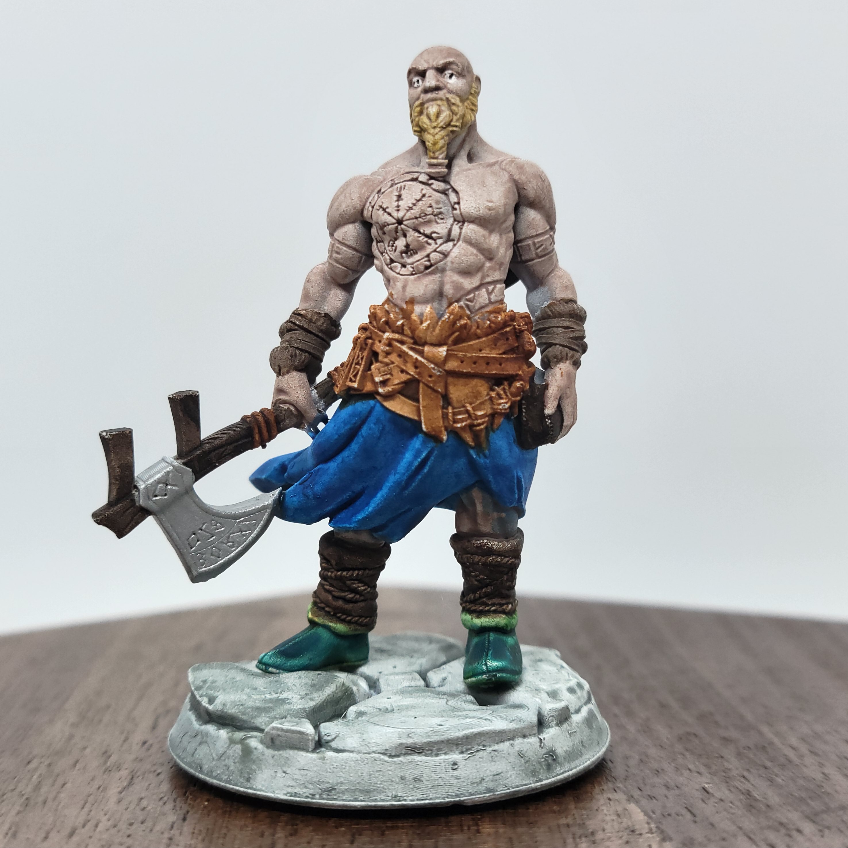 3D Printable Jokull, Goliath Rune Carver by GloomyKidMinis