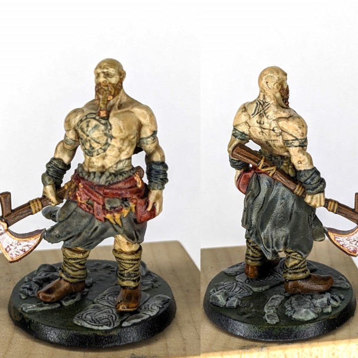 3D Print of Jokull, Goliath Rune Carver by SimonSchwarzwald