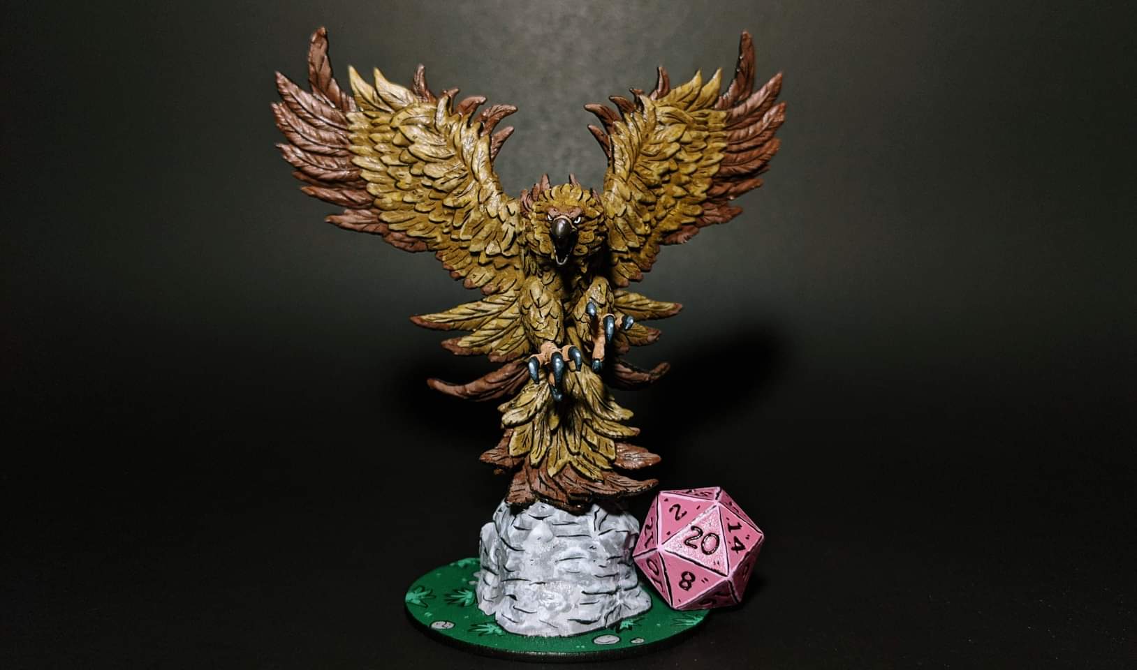 3D Printable High Elf hawk support ready by Ghamak