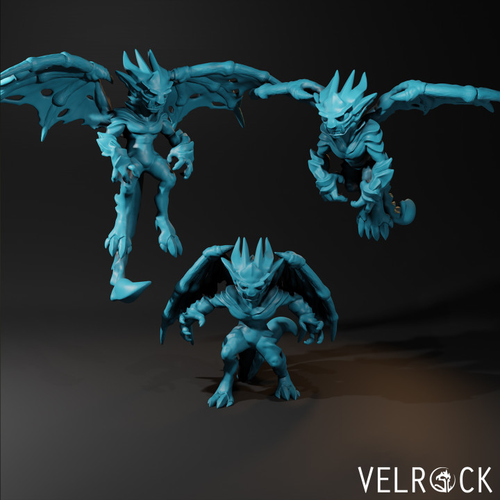 3D Printable Imp (PRESUPPORTED) by Velrock Art Miniatures