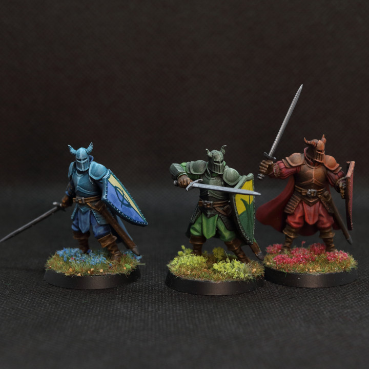 3D Print of Medieval Human Mega Bundle by Blaze_Hammer47