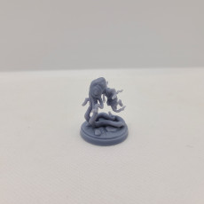 3D Printable Gnome squidling (supported) by Cursed Forge Miniatures