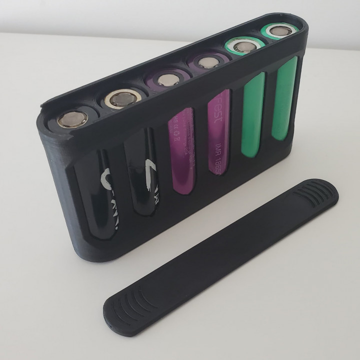 3D Printable Batteries box by LE PALLEC Swann