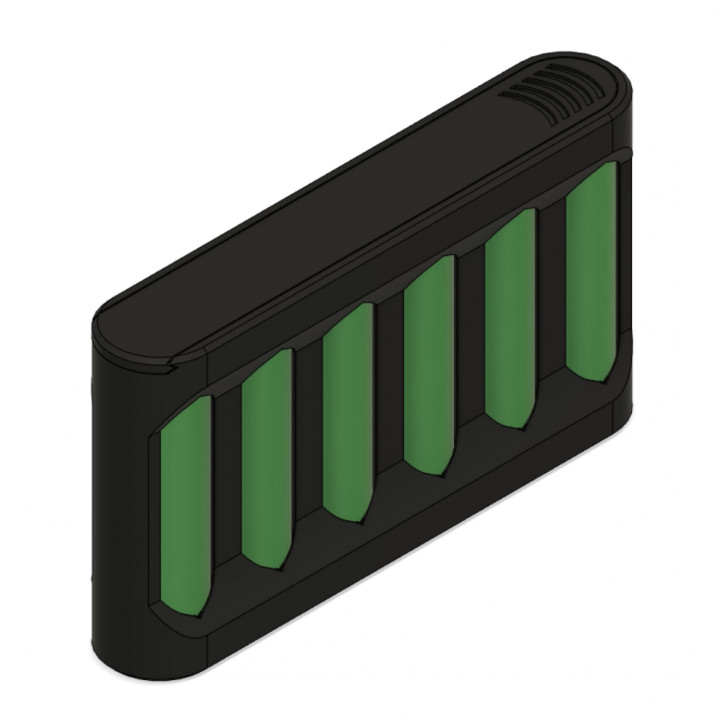 3D Printable Batteries box by LE PALLEC Swann