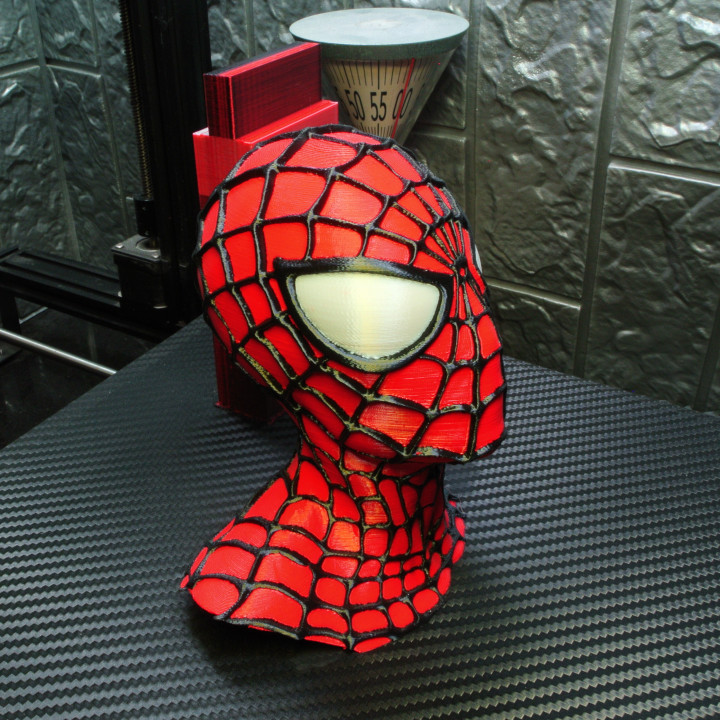 3D Printable Spider-Man Multicolour Remix by iczfirz