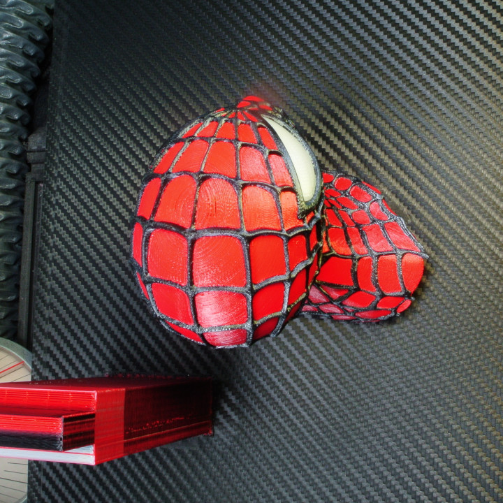 3D Printable Spider-Man Multicolour Remix by iczfirz