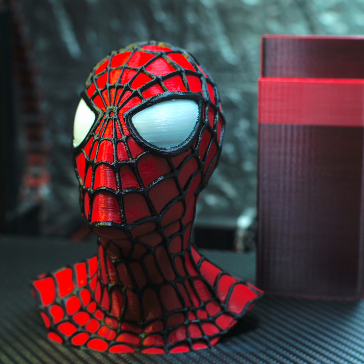 3D Printable Spider-Man Multicolour Remix by iczfirz