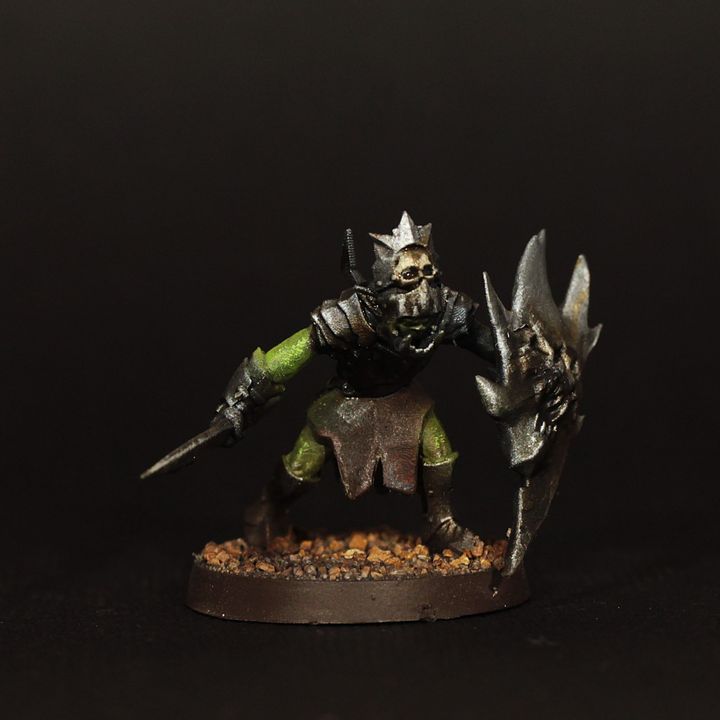 3D Print of Crowned Maggot Tabletop Miniature by robinjonsson