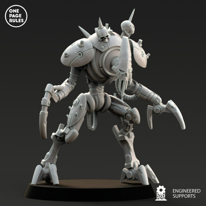 3D Printable Flesh-Eaters - Robot Legions by One Page Rules