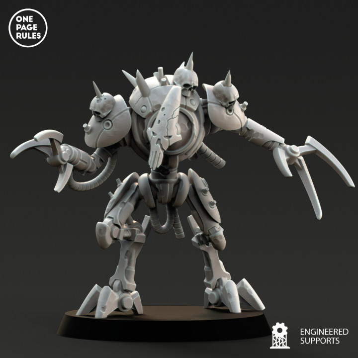 3D Printable Flesh-Eaters - Robot Legions by One Page Rules