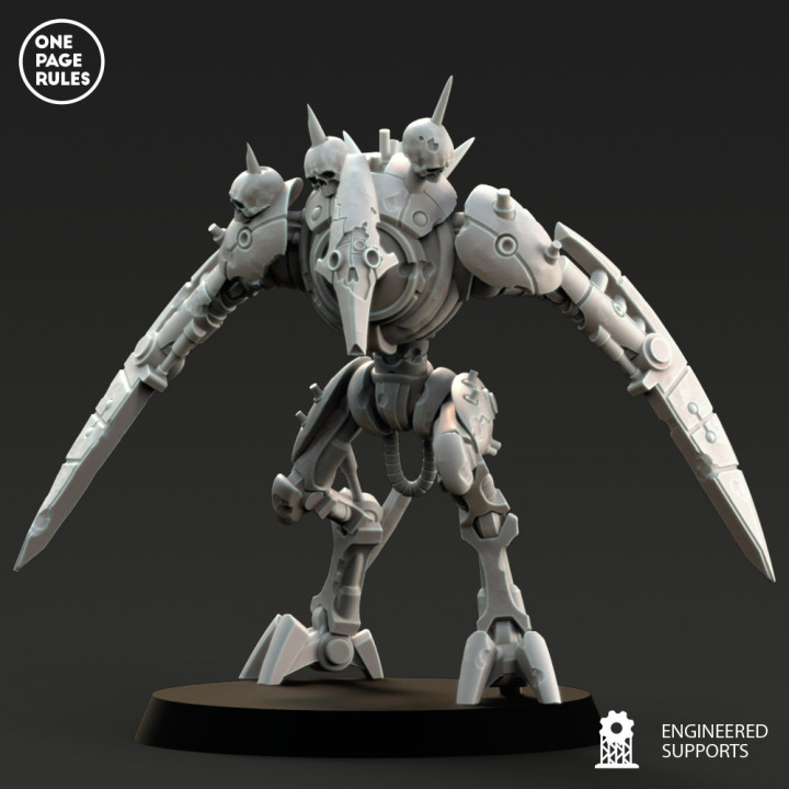 3D Printable Flesh-Eaters - Robot Legions by One Page Rules