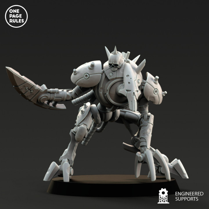 3D Printable Flesh-Eaters - Robot Legions by One Page Rules