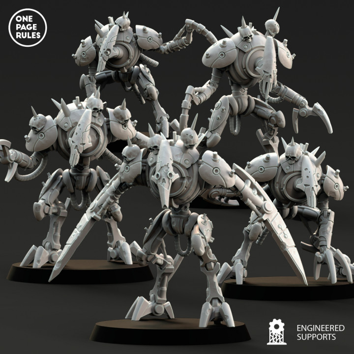 3D Printable Robot Legions - Release #3 by One Page Rules