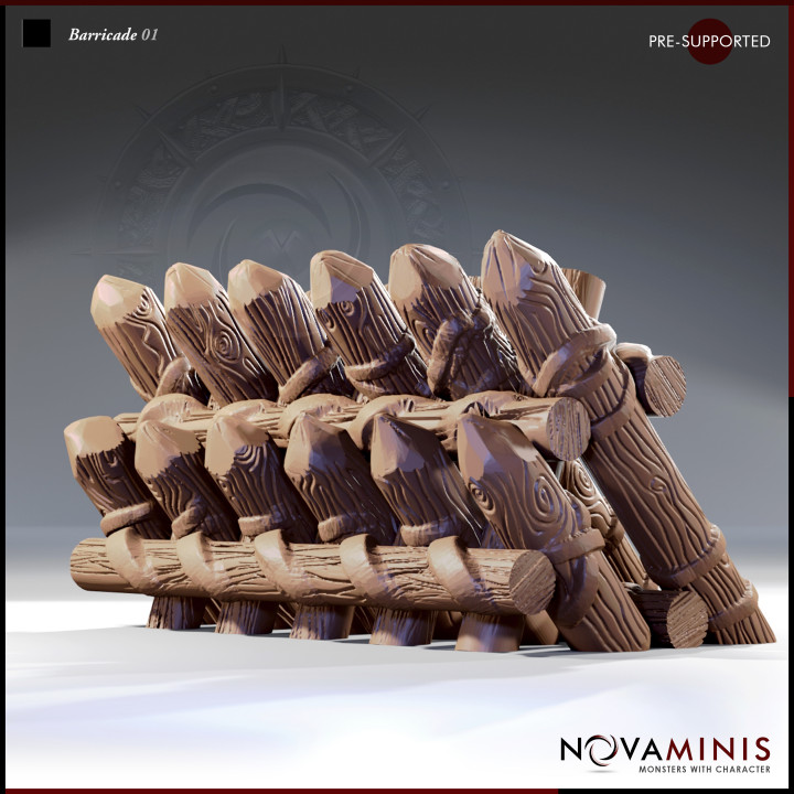 3D Printable The Black Blood Company: Ballista Crew by NovaMinis