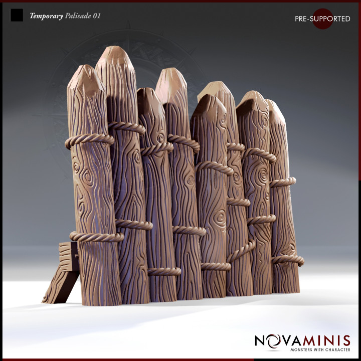 3D Printable The Black Blood Company: Ballista Crew by NovaMinis